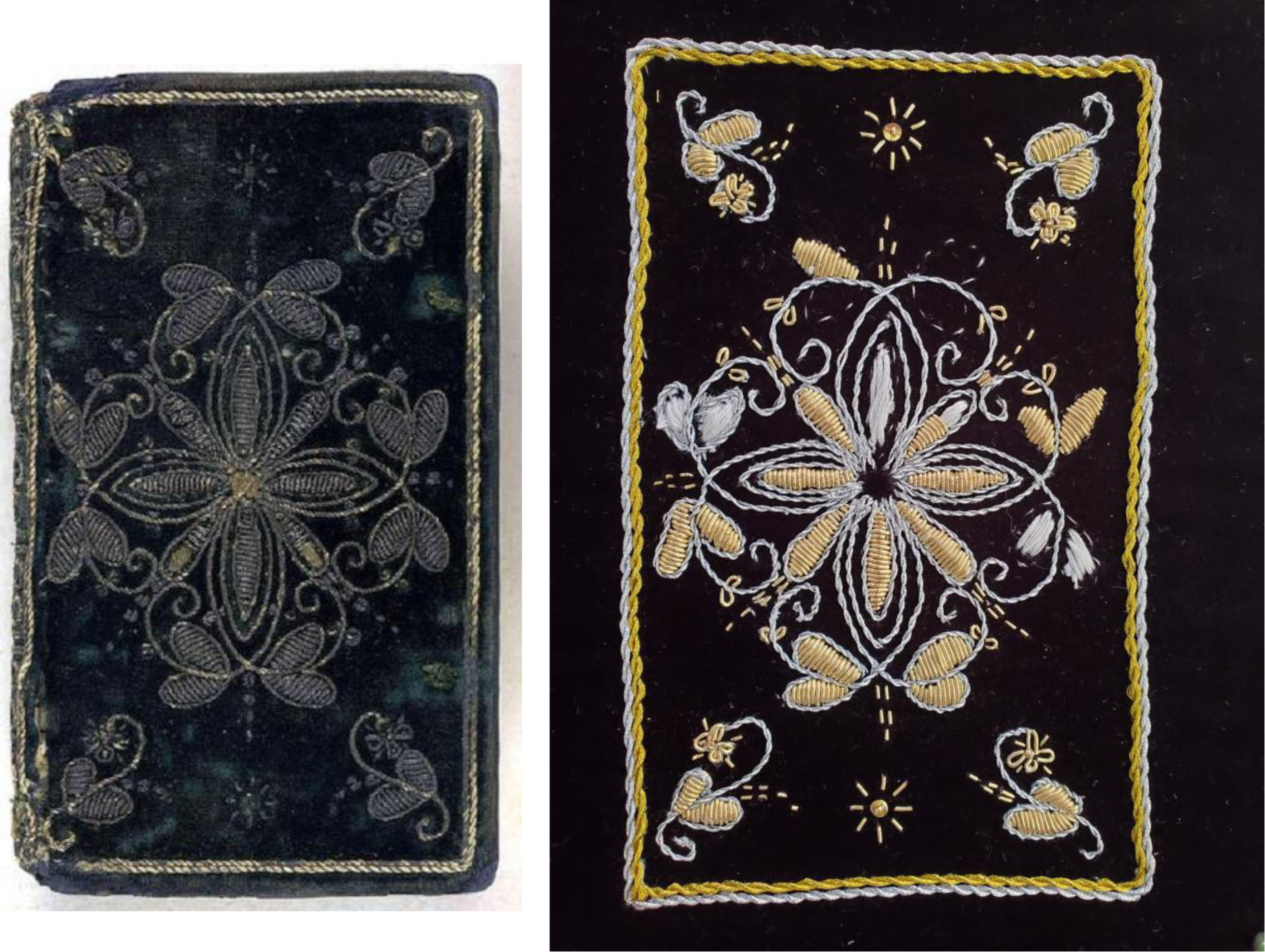 Embroidered Book covers – Office of the Minister of Arts & Sciences
